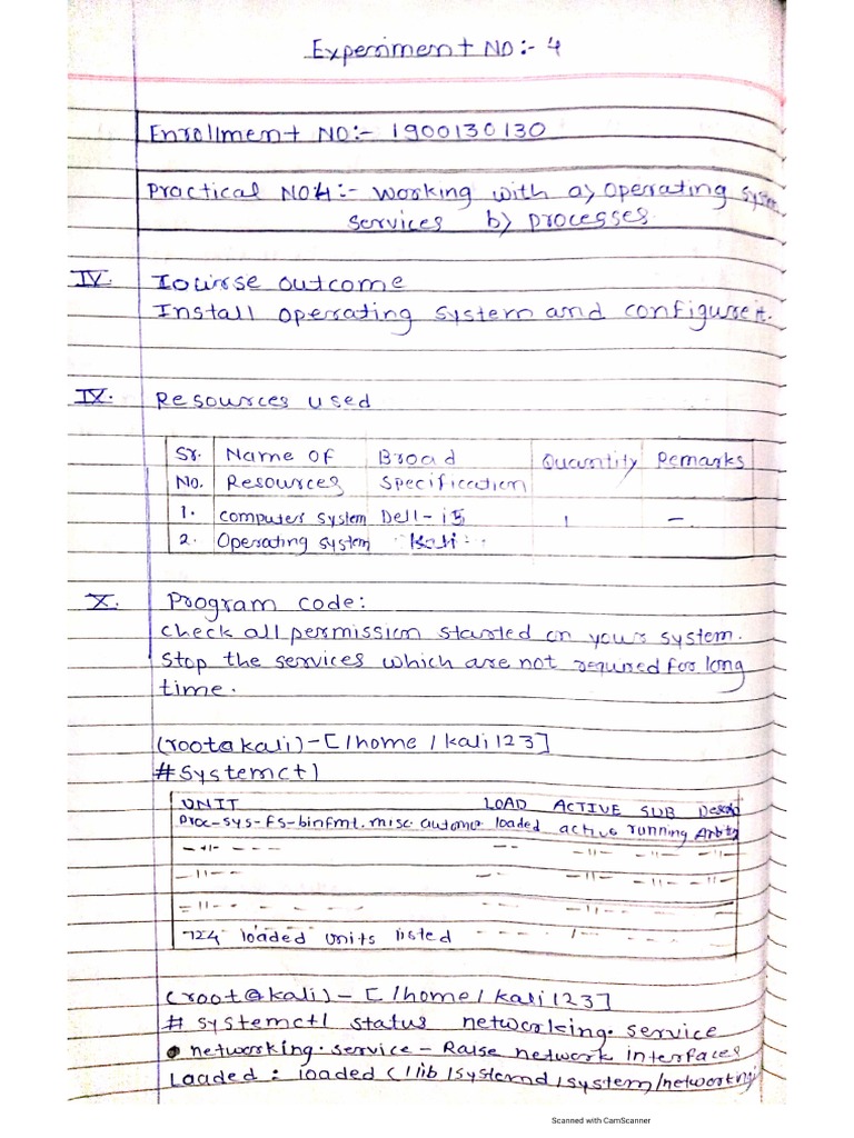 Practical 4 OSY | PDF