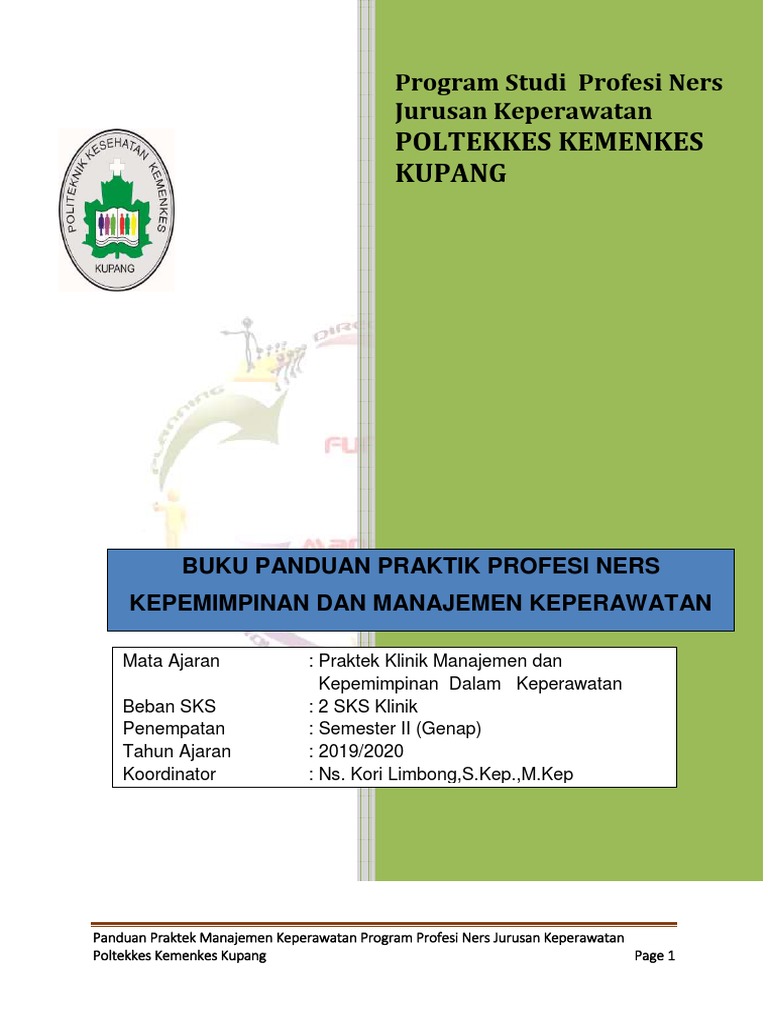 Panduan Praktik Manajemen Ners | PDF