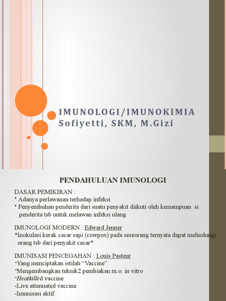 Imunologi Dan Imunokimia | PDF