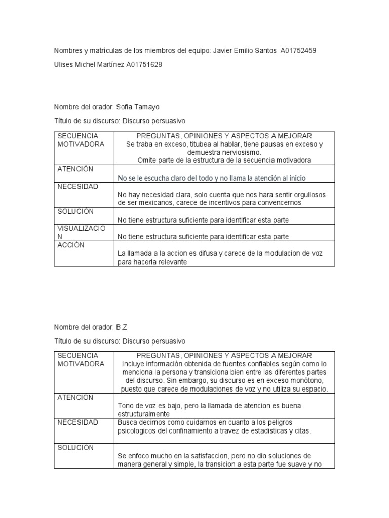 Formato Ejercicio de Refutación | PDF