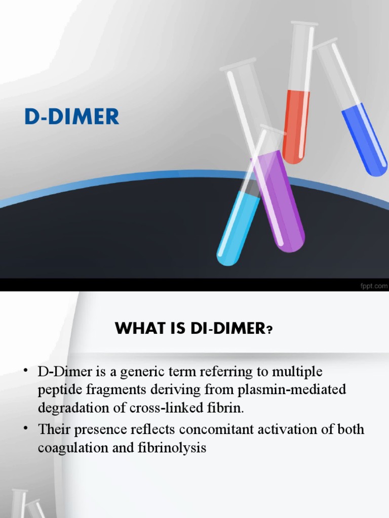 Understanding D-Dimer Testing | PDF | Medical Specialties | Blood