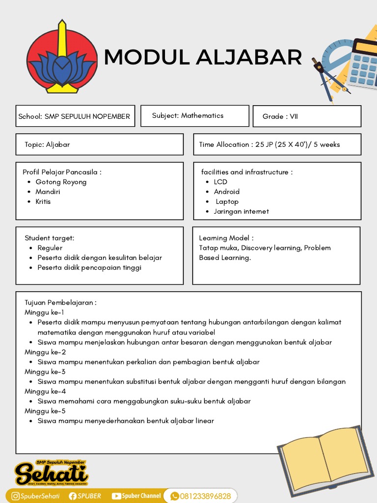 Modul Aljabar | PDF | Karier & Perkembangan