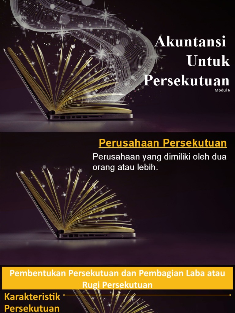 Akuntansi Untuk Persekutuan | PDF | Pengelolaan Keuangan & Uang