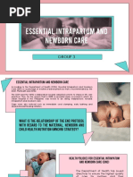 EINC (Essential Intrapartum and Newborn Care) | PDF | Nipple | Breastfeeding