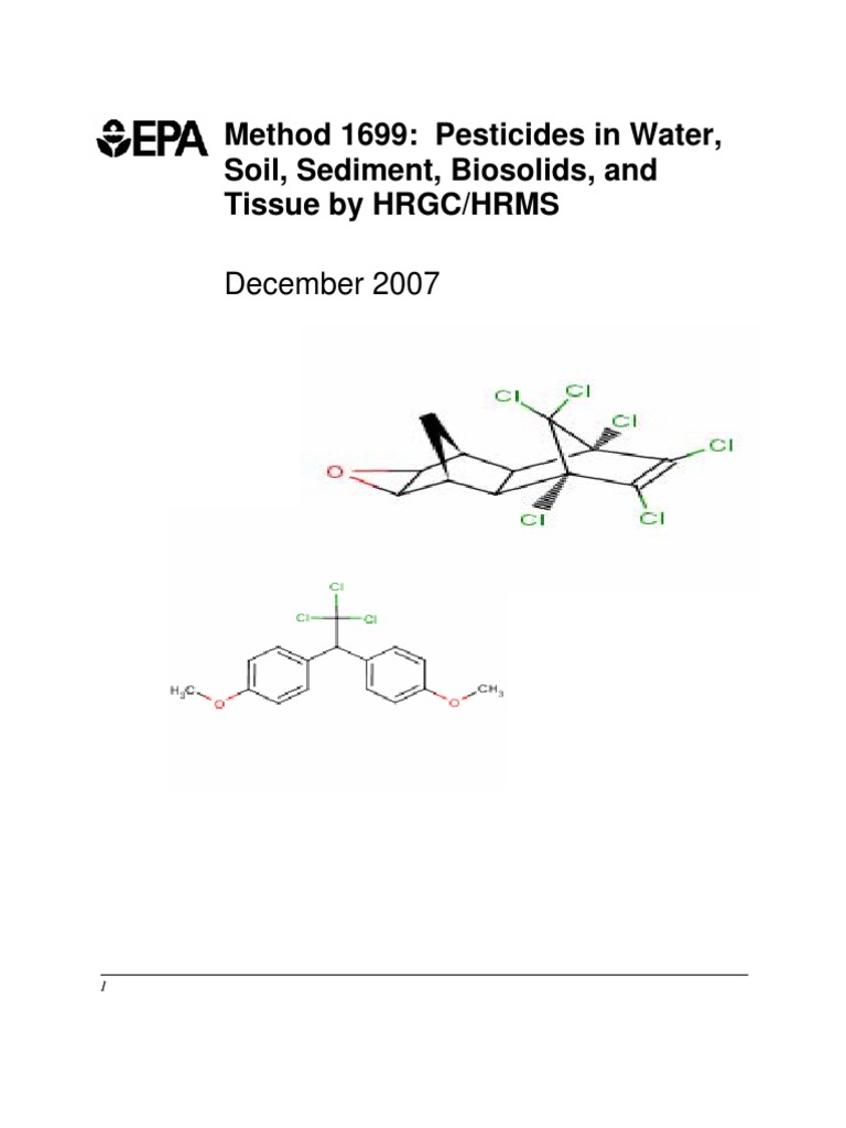 2008 01 03 Methods Method 1699 | PDF