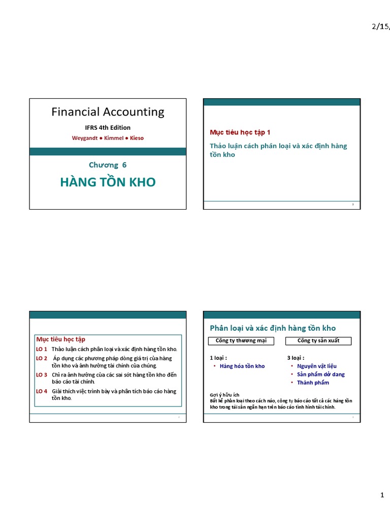 BGSV - Ch06 - Hang Ton Kho | PDF