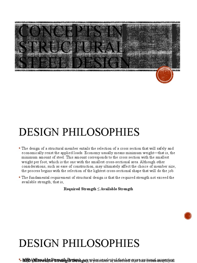 Design Philosophies | PDF | Strength Of Materials | Structural Load