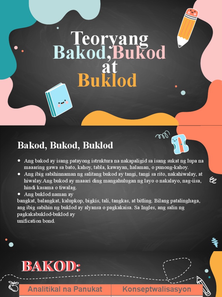 Bakod, Bukod, Buklod | PDF