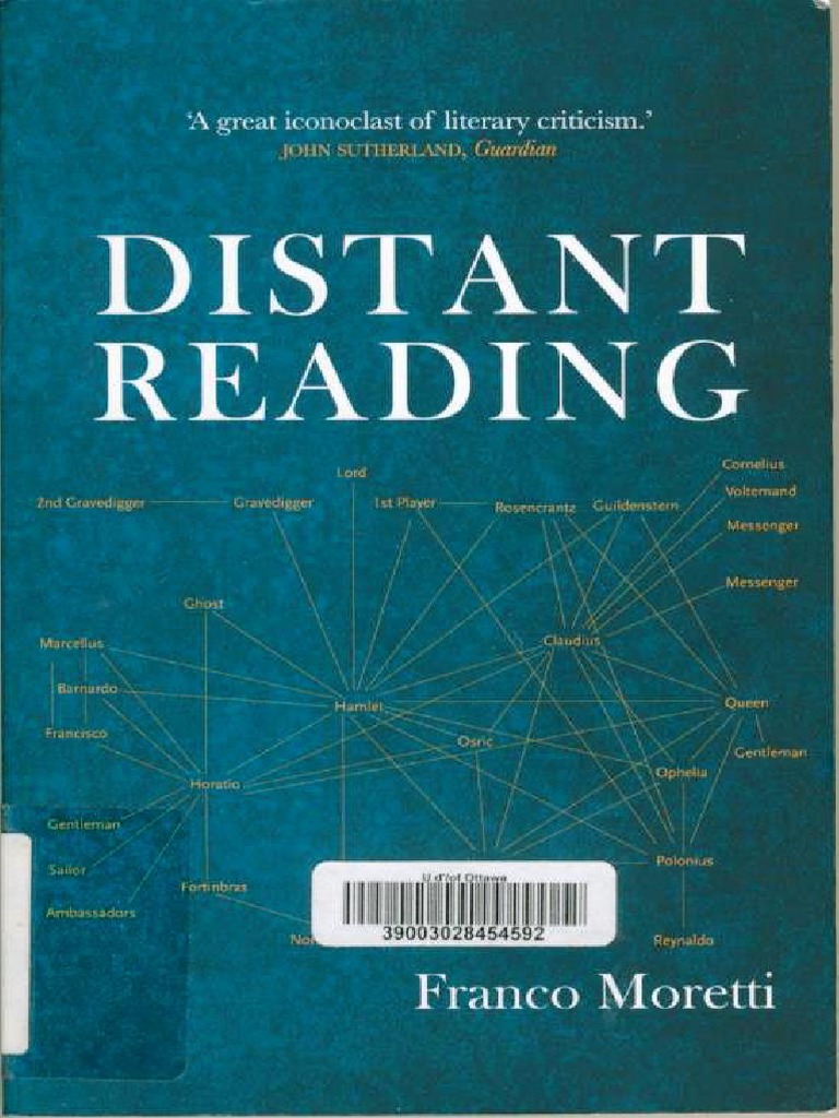Franco Moretti - Distant Reading | PDF