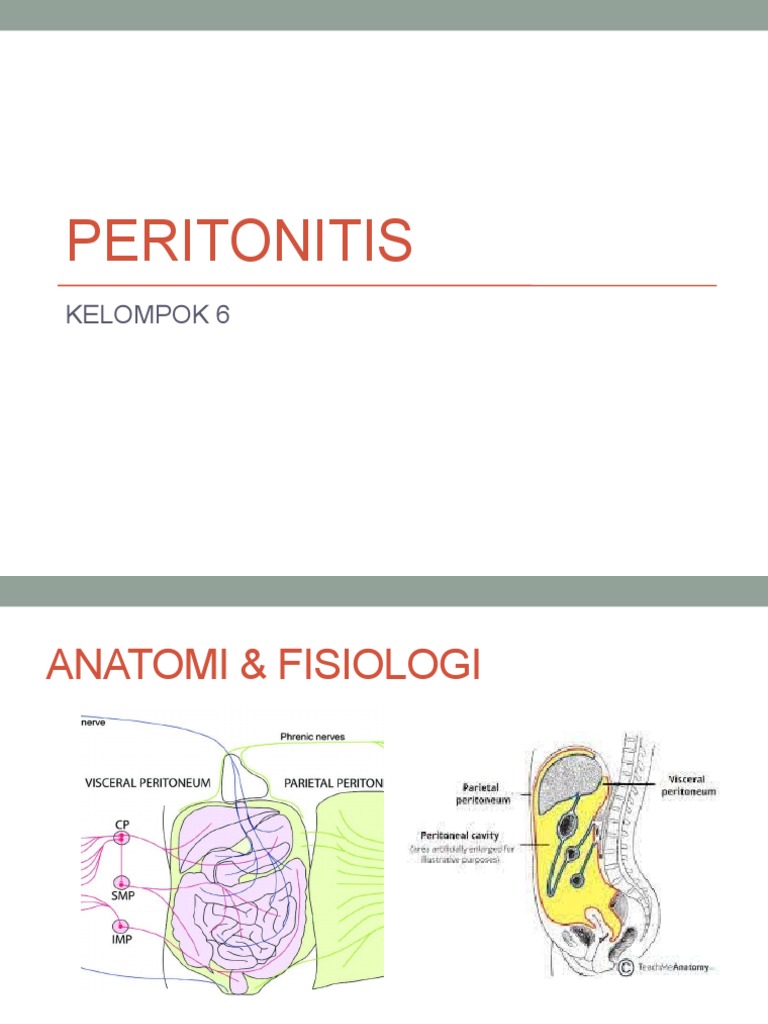 PERITONITIS | PDF | Pengembangan Diri | Kesehatan Holistik