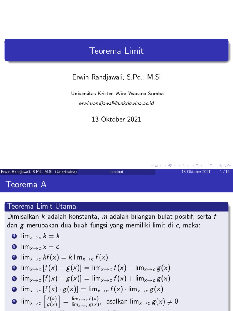 Teorema Limit | PDF
