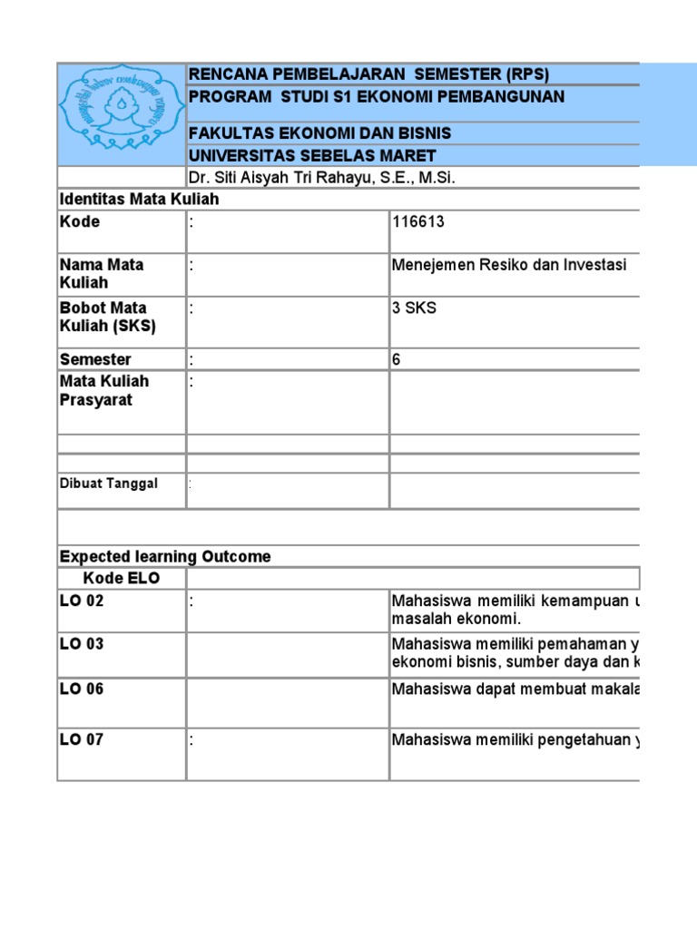 Menejemen Resiko Dan Investasi | PDF