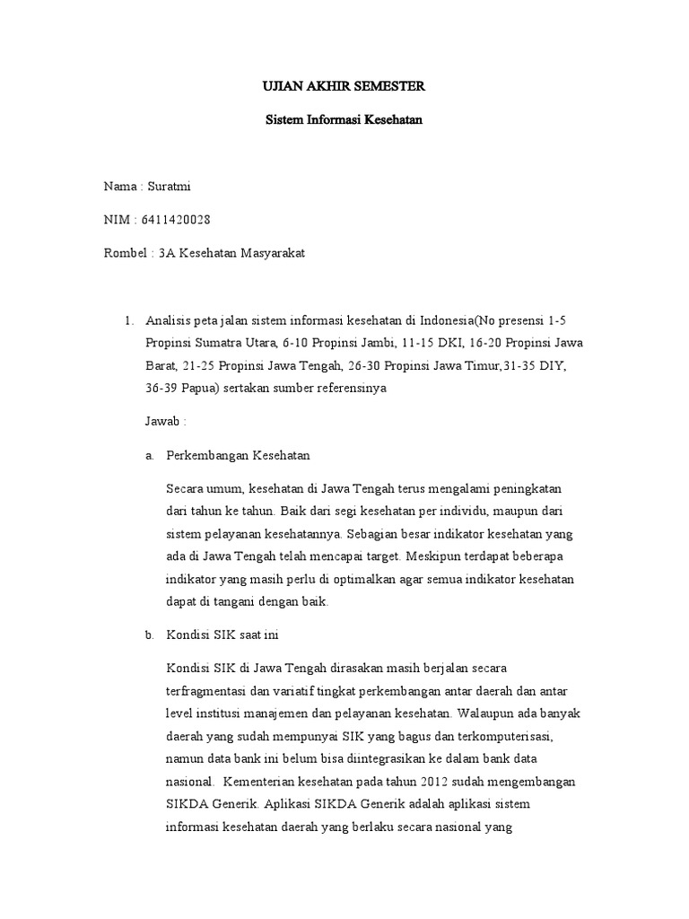 Uas Sik Suratmi 6411420028 | PDF