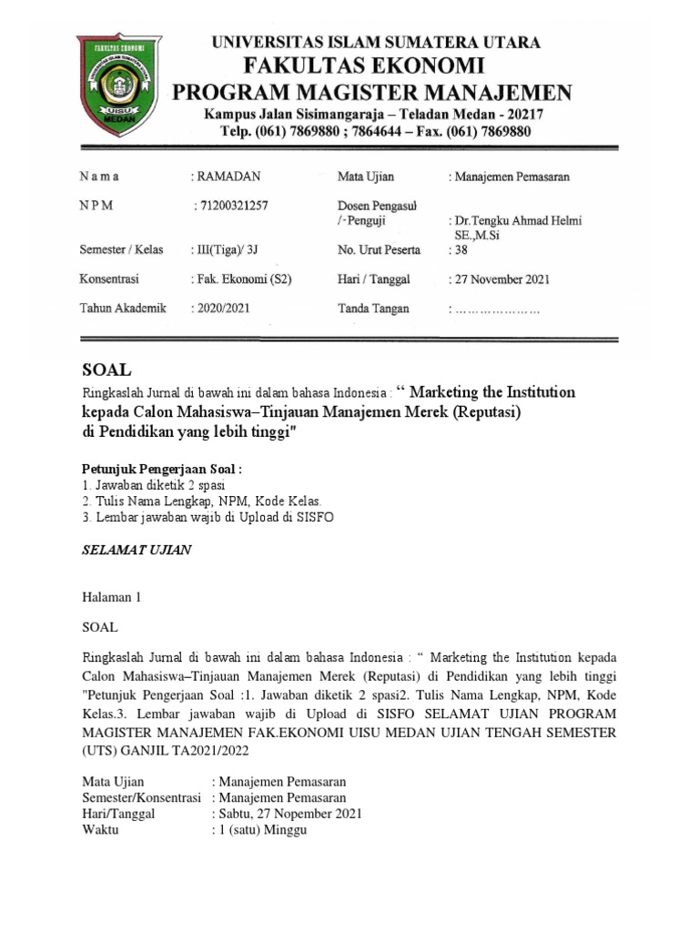 Metode Penelitian Dan Usulan Penelitian | PDF