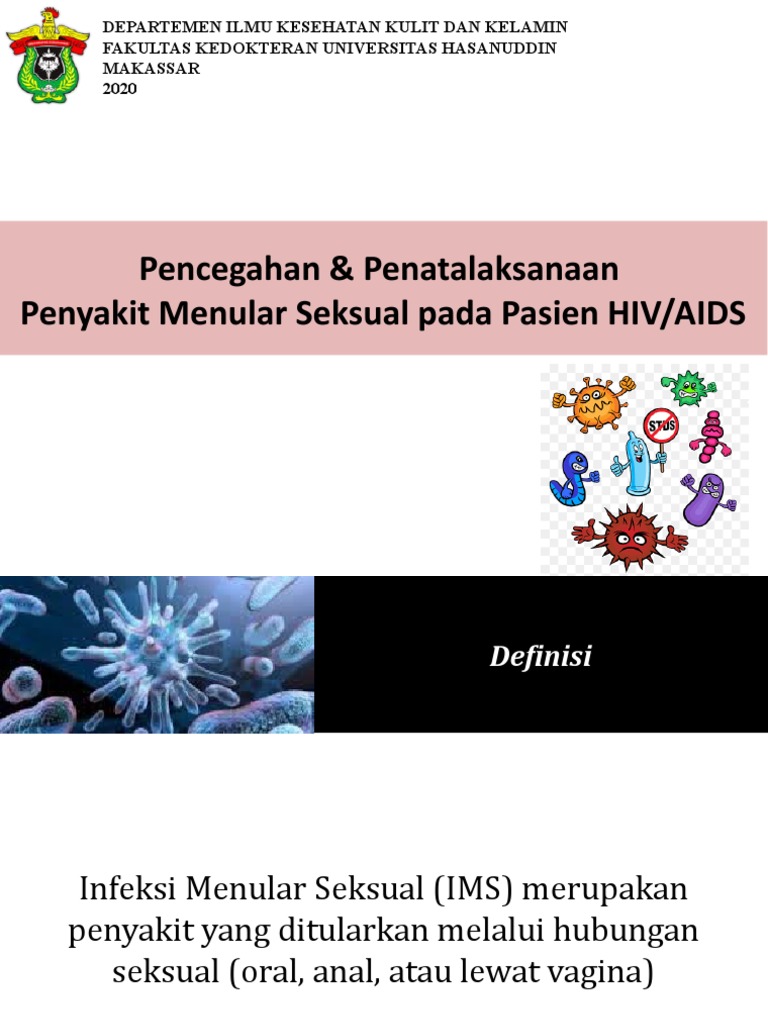 Materi Webinar Pencegahan & Penatalaksanaan Infeksi Menular Seksual | PDF