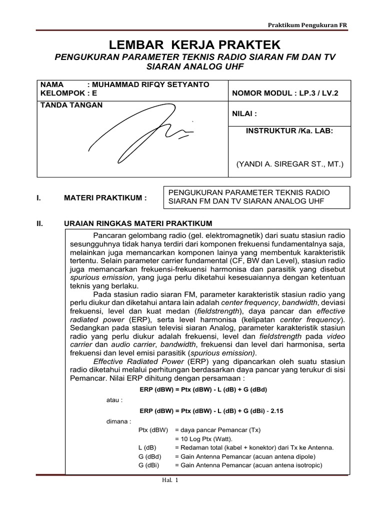 E - Muhammad Rifqy Setyanto - Pengukuran Lv2 | PDF