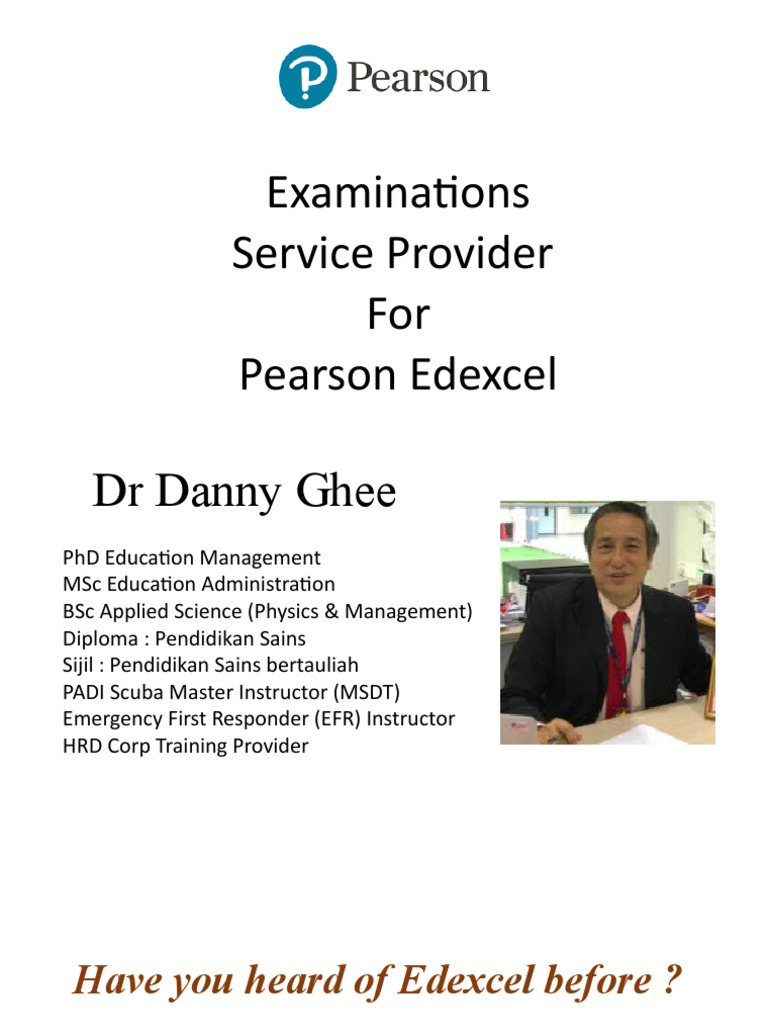 Pearson Exams Service Provider | PDF | Educational Stages | Vocational ...