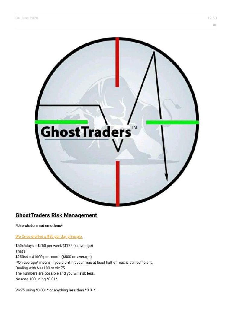 Ghost Traders | PDF