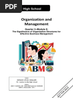 Org-Man - Module 8 - Functional Areas of Management | PDF | Business ...