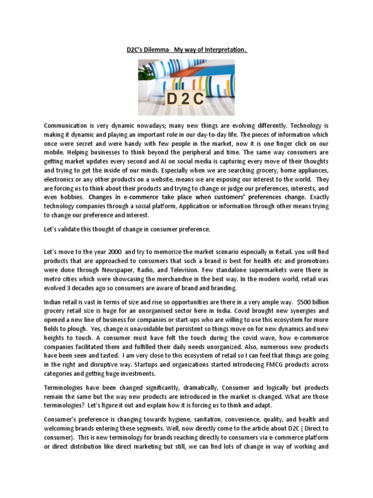 Private Label D2C Strategy | PDF | Retail | Brand