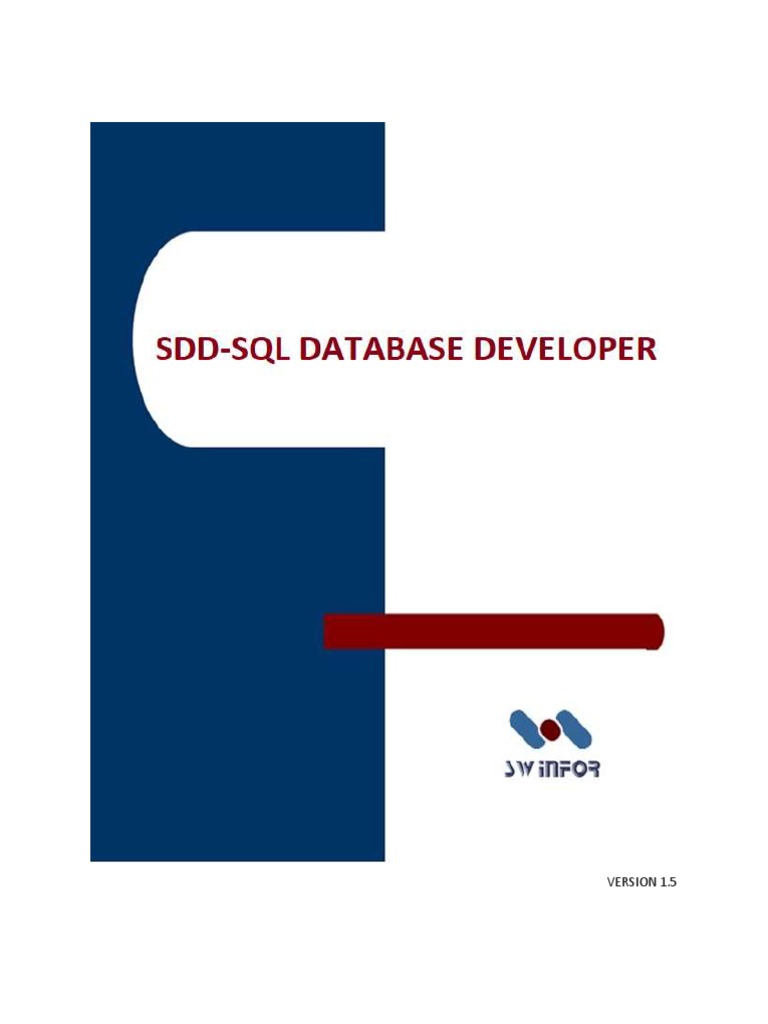 SDD-SQL Database Developer Guide | PDF | Databases | Sql