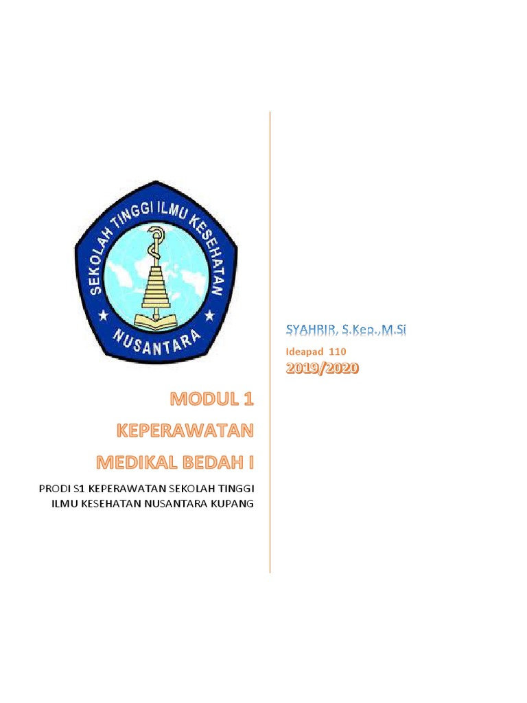 Modul I Bahan Ajar KMB 1 | PDF