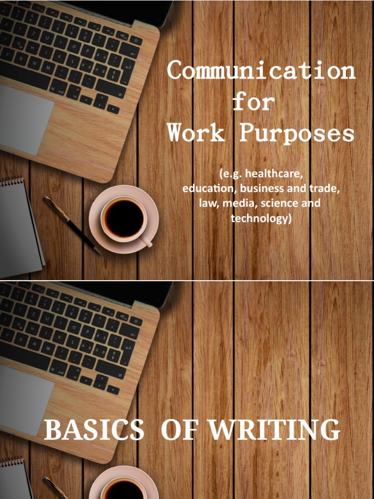 Effective Communication for Work | PDF | Writing | Cognition