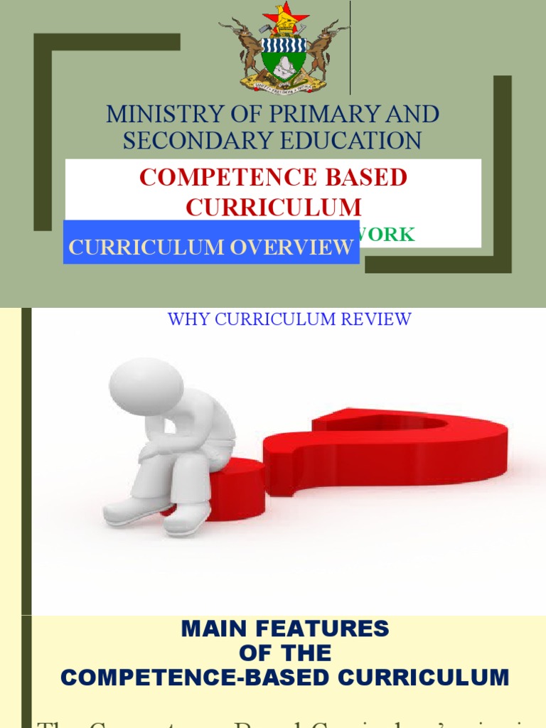 Ministry of Primary and Secondary Education: Competence Based ...