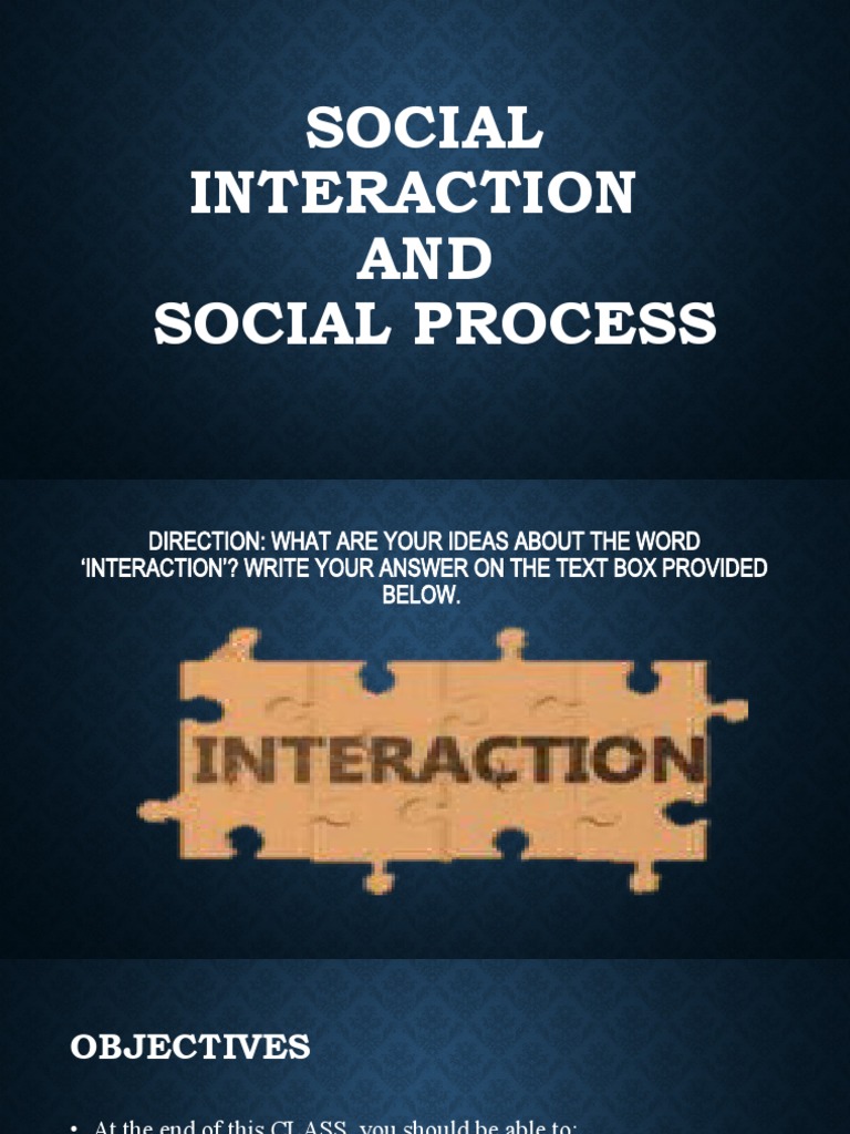 Social Interaction | PDF | Cultural Assimilation | Communication