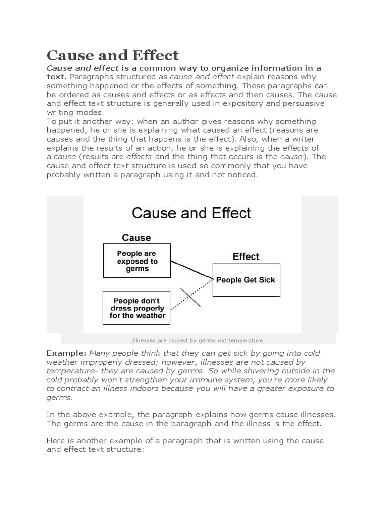 Understanding Cause and Effect Structure | PDF | Causality | Cognition