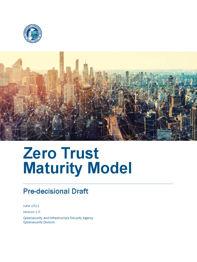 Zero Trust Maturity Model Guide | PDF | Security | Computer Security