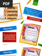 Analyzing Literature To Understand Unchanging Values in The VUCA World ...