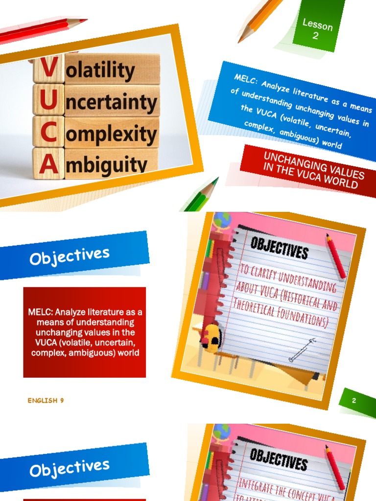 LESSON 2-Unchanging Values in The VUCA World | PDF