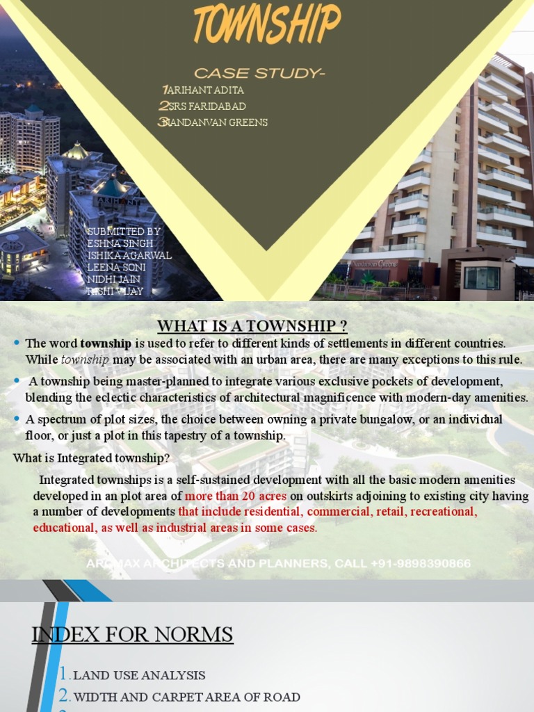 Integrated Township Development Norms and Standards | PDF | Stairs