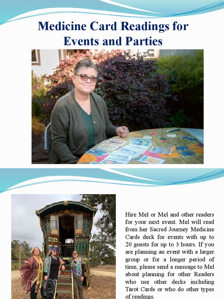 Medicine Card Readings For Events and Parties | PDF