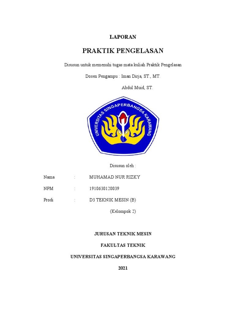 Modul Praktik Pengelasan SMAW D3 Teknik Mesin | PDF | Komputer ...