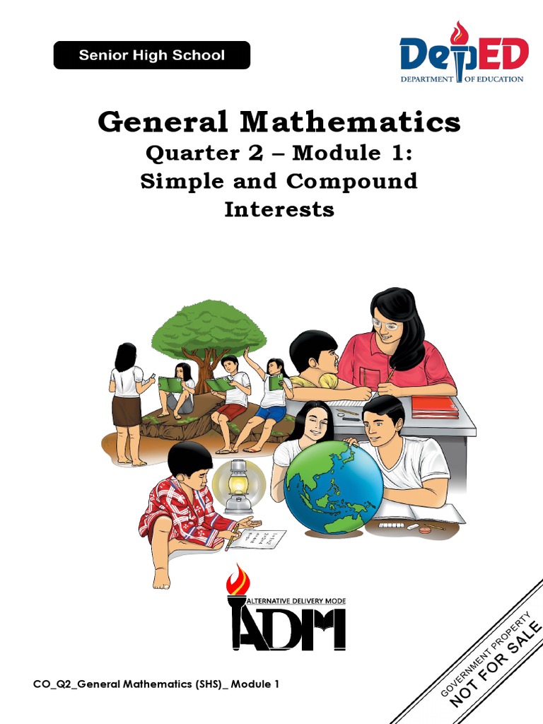 General Mathematics 2nd Quarter Module #1 | PDF | Interest | Compound ...