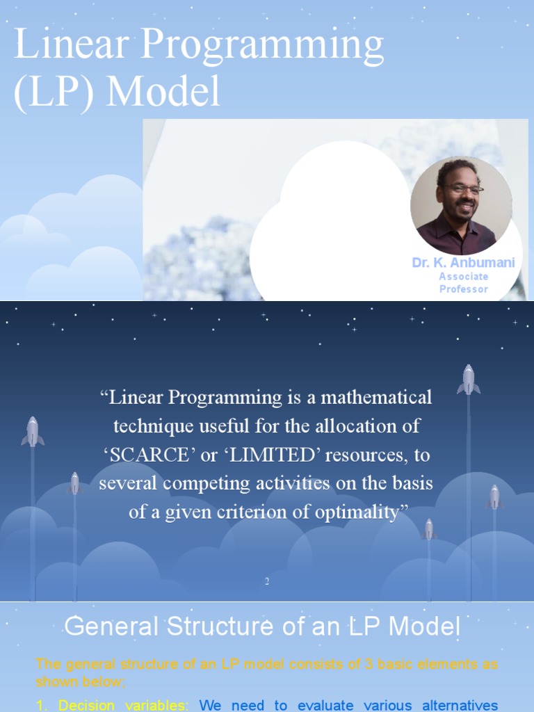 Linear Programming 1 | PDF | Mathematical Optimization | Linear Programming Linear Programming 1 | PDF | Mathematical Optimization | Linear Programming