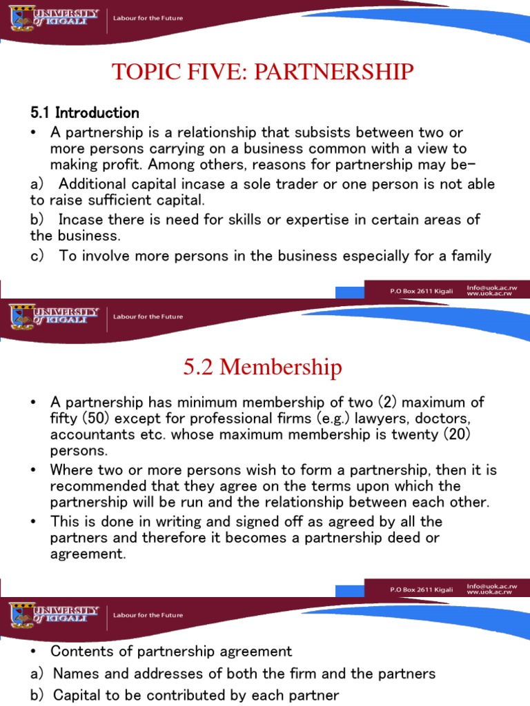 Understanding Partnership Accounting Basics | PDF | Balance Sheet ...