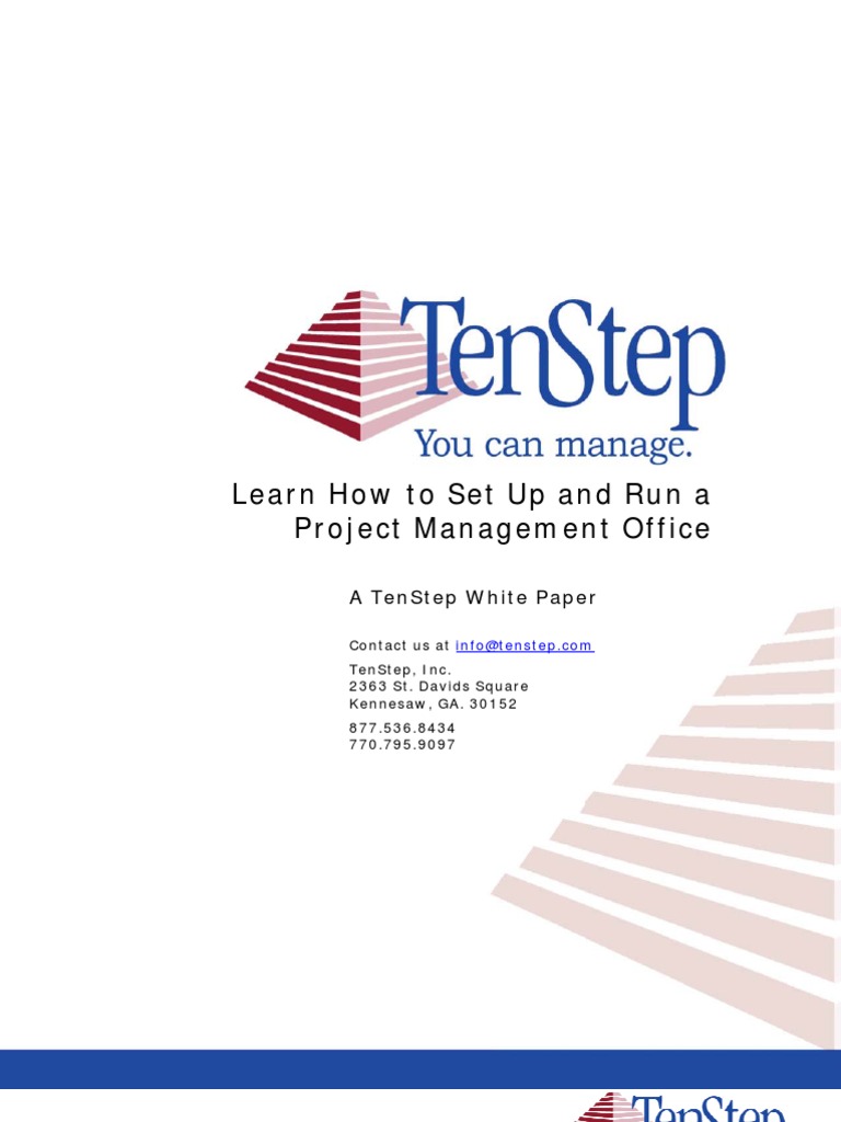 Learn How To Set Up and Run A Project Management Office: A Tenstep ...