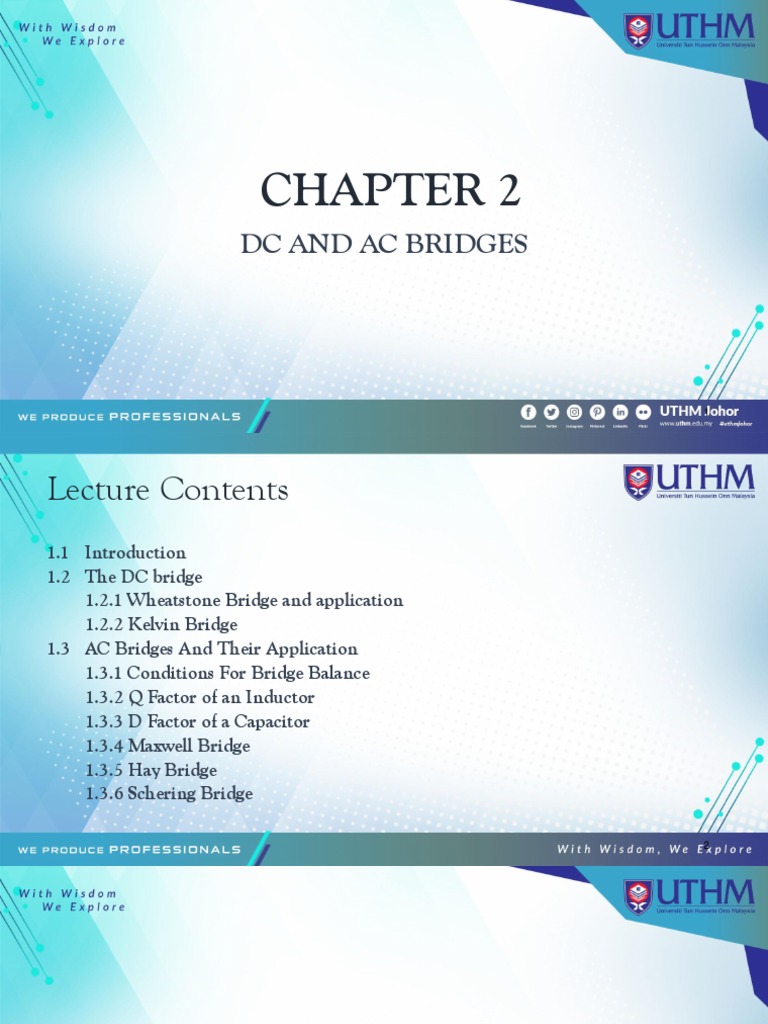 Chapter2 Bridges Pdf Capacitor Electrical Impedance