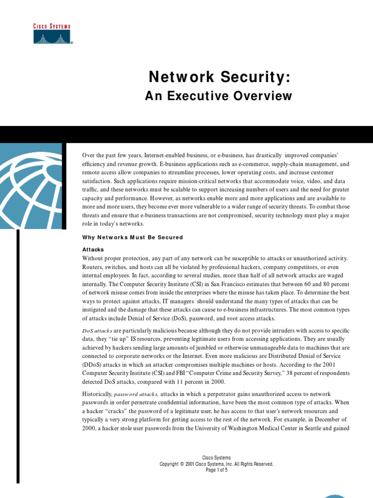 Network Security | PDF | Computer Security | Security