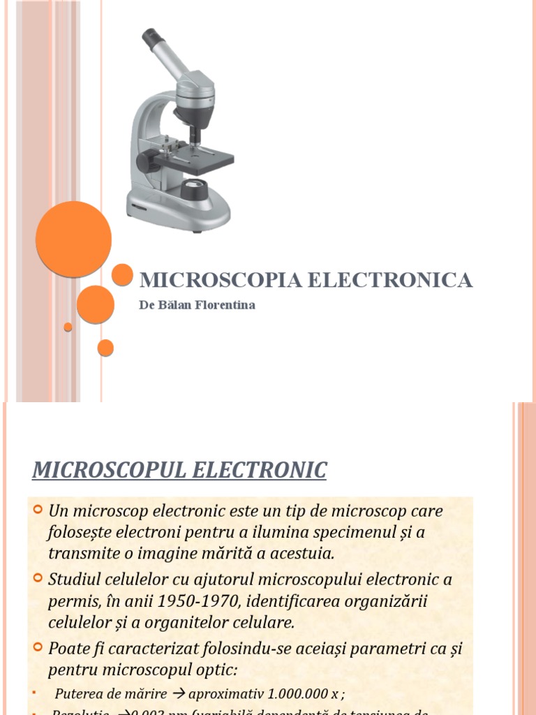 Microscopia Electronica | PDF