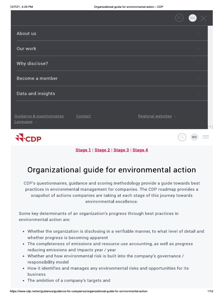CDP Guidance | PDF CDP Guidance | PDF