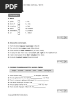 Full Blast PLUS 2 - Key To Tests | PDF