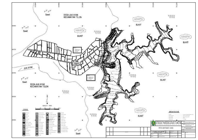 Peta Ikhtisar - Juk Ayak-1 - 5000 | PDF