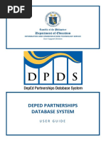 DPDS User Guide and Login Instructions | PDF | Password | Data