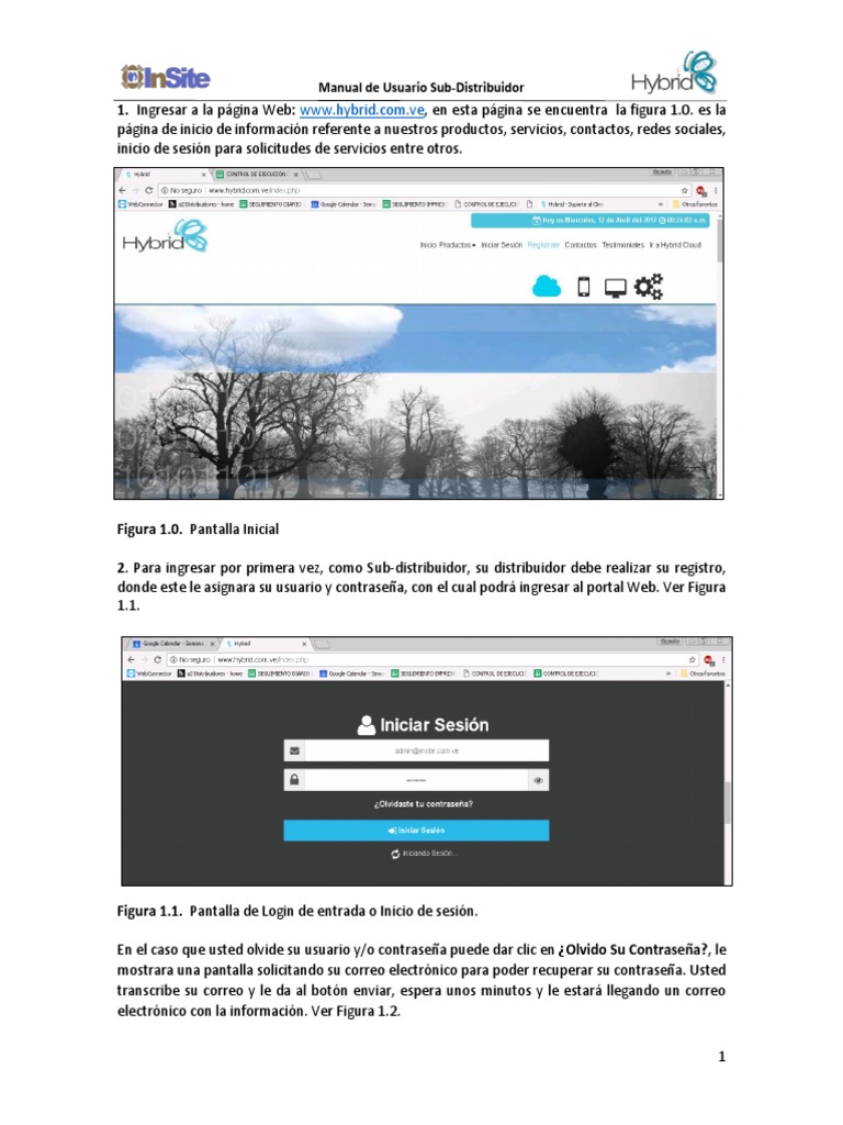 Manual de Usuario Del Sub - Distribuidor | PDF | Soporte técnico ...