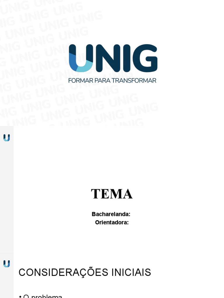 Modelo de Slides para Defesa de TCC | PDF