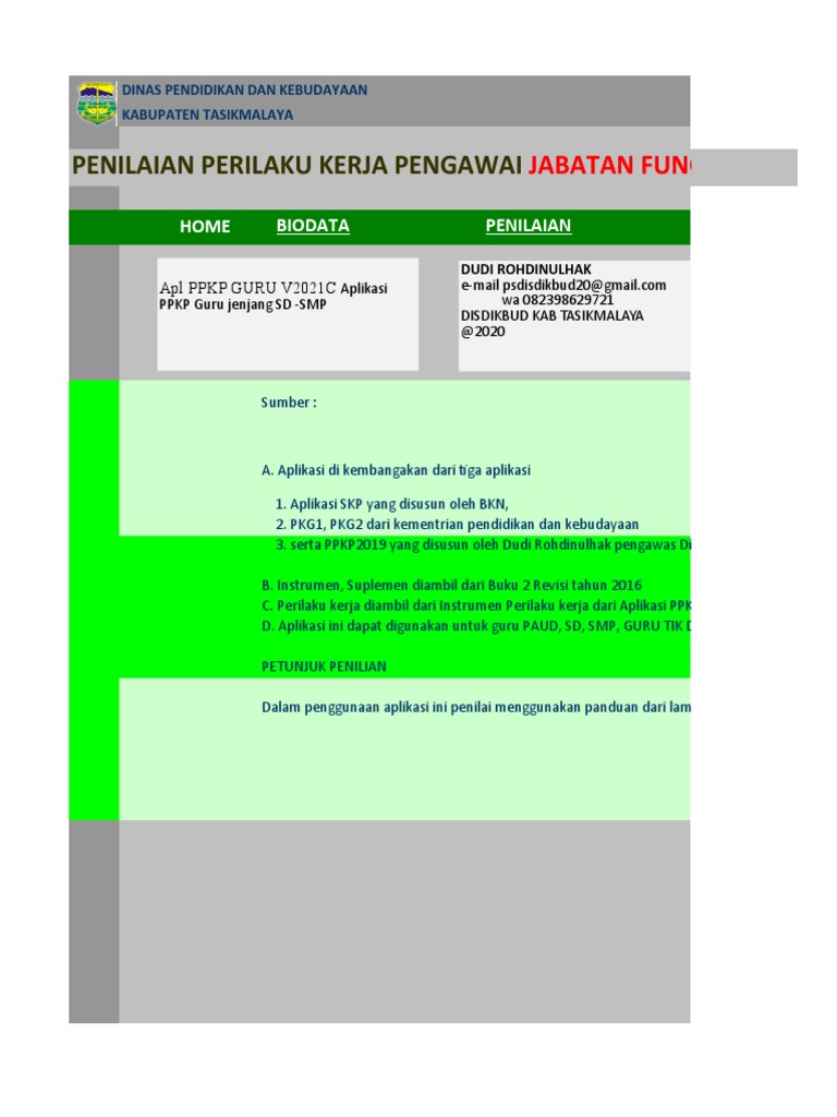 Aplikasi PKG V2021C Pendri Prayoga | PDF